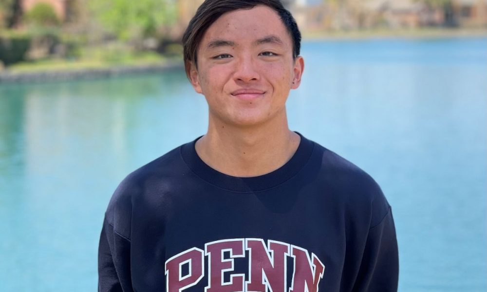 Alex Fu of First Colony Swim Team Gives Penn Quakers First Class of ...